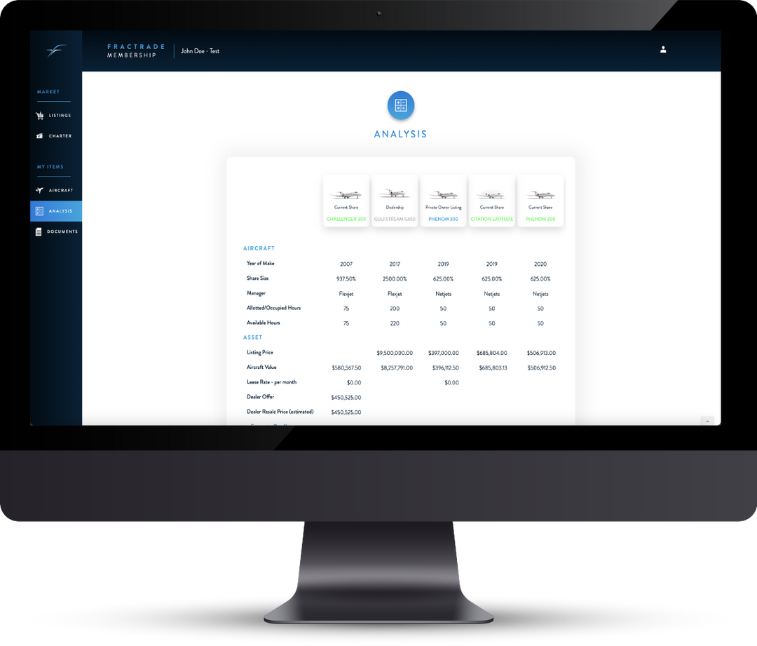 Fractrade | Buy and sell pre-owned fractional shares